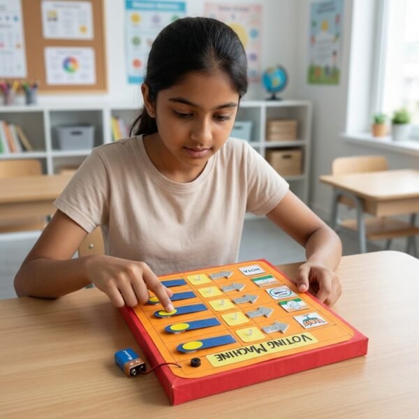 Komodo Craft Electronic Voting Machine (EVM) Working Model for School ...